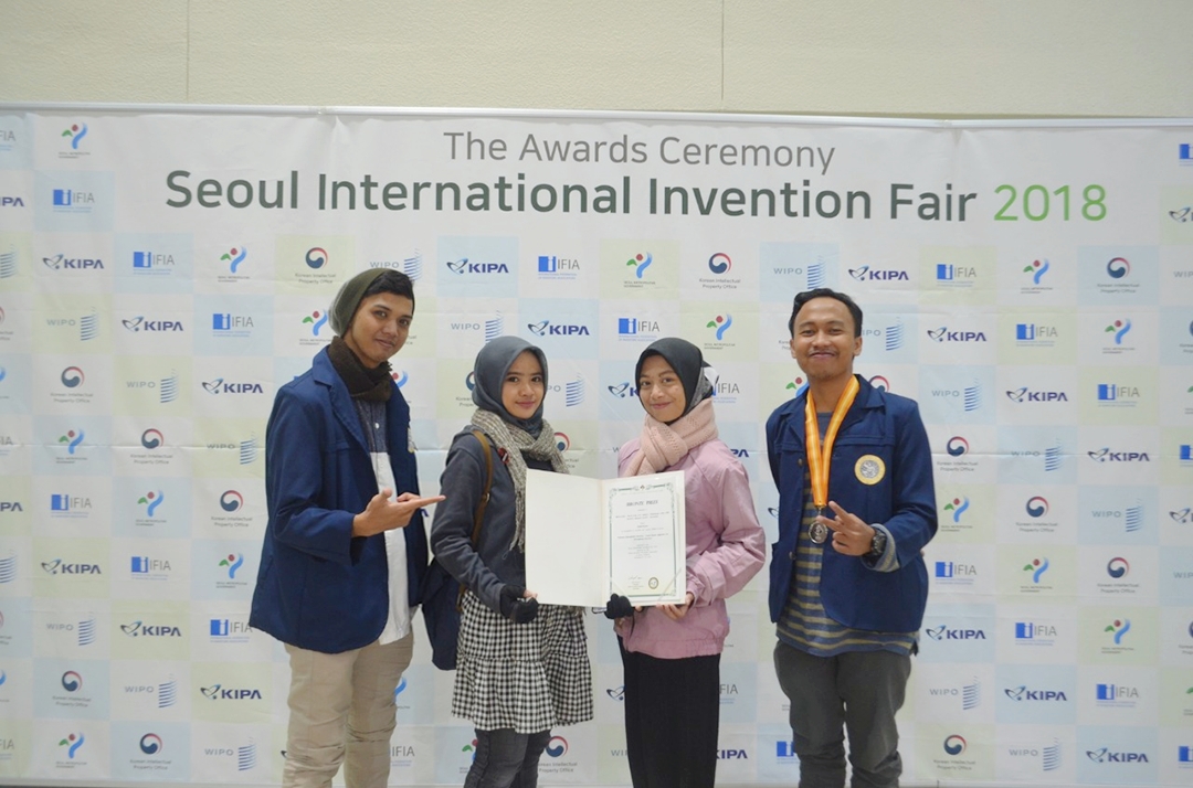 Pendelegasian Internasional Seoul International Invention Fair